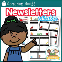 Printable Classroom Newsletters for Preschool and Kindergarten