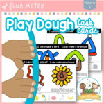 Fairy Tale Play Dough Task Cards - Pre-K Pages