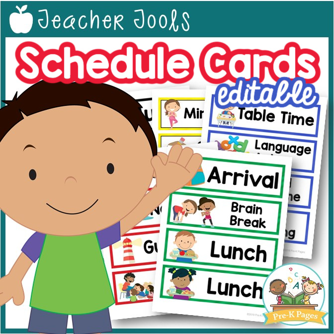 Arrival and Dismissal Routine | Picture Cues - Pre-K Pages