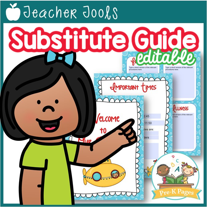 Substitute Teacher Printable Forms