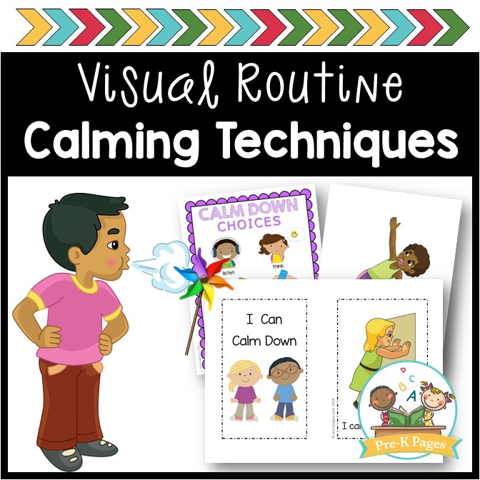 Calm Down Kit for Kids in Preschool or Kindergarten