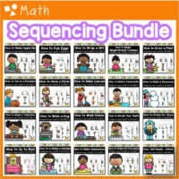 Sequencing Cards and Booklets Bundle - Pre-K Pages