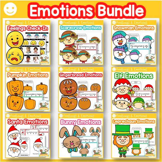Feelings and Emotions Bundle - Pre-K Pages