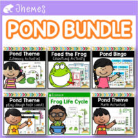 Pond Bingo - Pre-K Pages