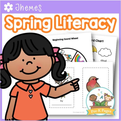 Ultimate Spring Themes Pre-K Lesson Plan Bundle - Pre-K Pages