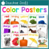 Colors Posters | Real Photographs - Pre-K Pages