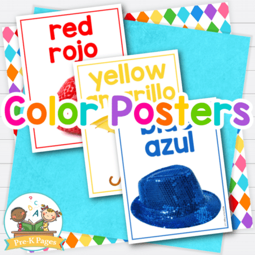 Colors Posters | Real Photographs - Pre-K Pages