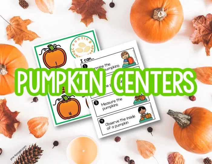 Pumpkin Science Unit - Pre-K Pages