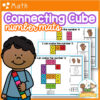 Connecting Cube Number Mats - Pre-K Pages