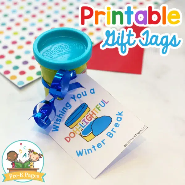 Holiday Gift Tags for Student Gifts - Pre-K Pages