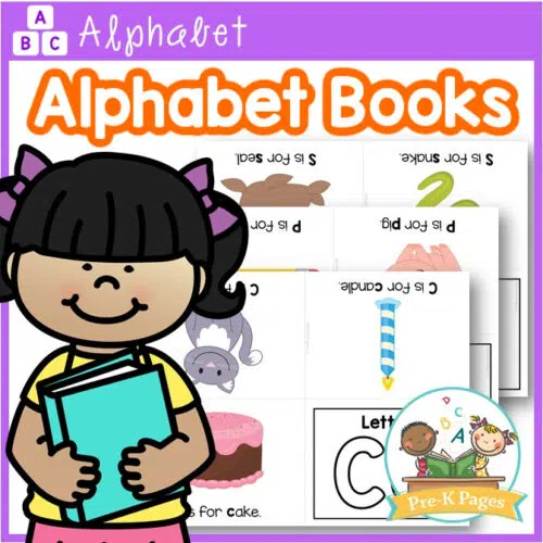 Alphabet Books - Pre-K Pages