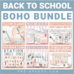 Boho Bundle - Pre-K Pages