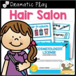 Hair Salon Dramatic Play Printables - Pre-K Pages