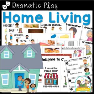 Dramatic Play Home Living Center for Preschool and Pre-K - Pre-K Pages