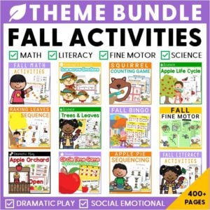 The Ultimate Pre-K Fall Theme Bundle - Pre-K Pages