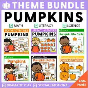 Pumpkin Activities Bundle - Pre-K Pages