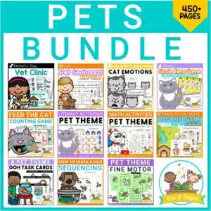 Pets Theme Activities for Preschool - Pre-K Pages