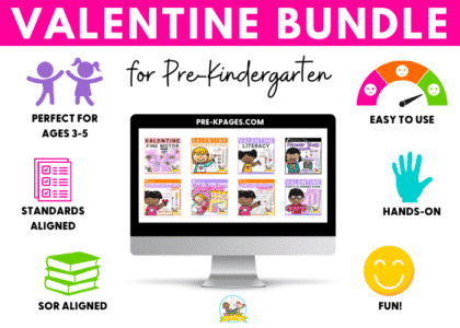The Ultimate Valentine's Day Lesson Plan Bundle - Pre-K Pages
