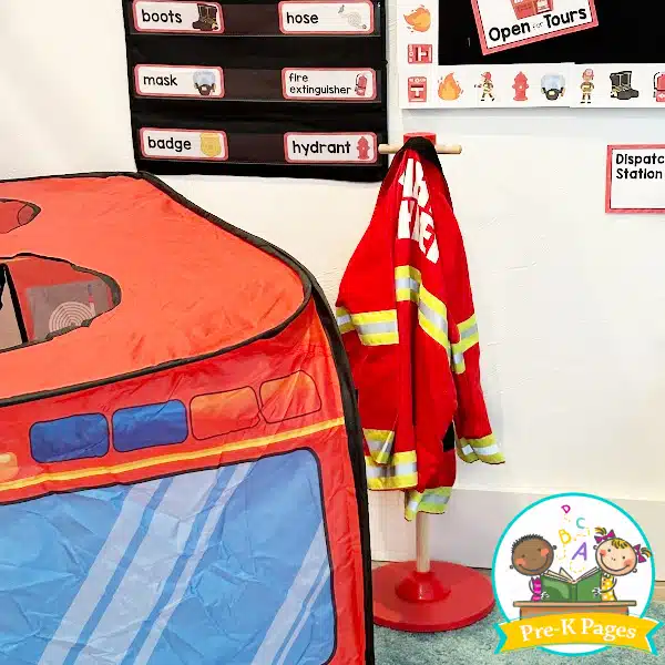 Fire Station Dramatic Play - Pre-K Pages