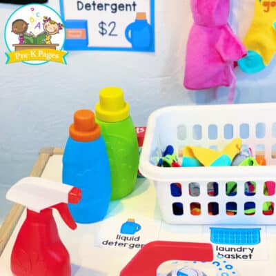 Laundry Dramatic Play - Pre-K Pages