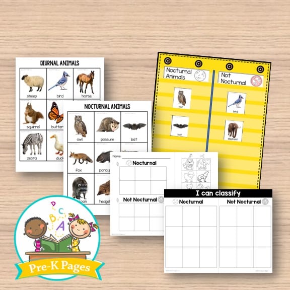 Day and Night Science Unit for Pre-K and Preschool - Pre-K Pages