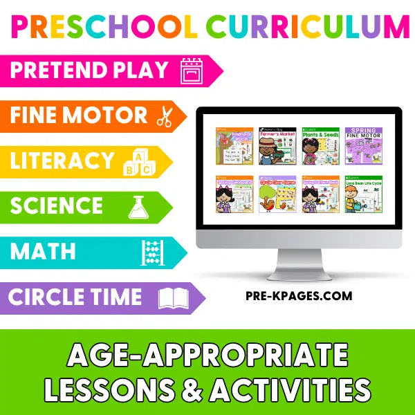 Ultimate Spring Themes Pre-K Lesson Plan Bundle - Pre-K Pages