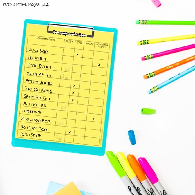 Open House Meet the Teacher Ultimate Bundle - Pre-K Pages