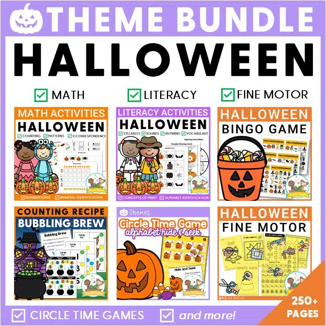 Halloween Theme | Pre-K | Preschool | Kindergarten