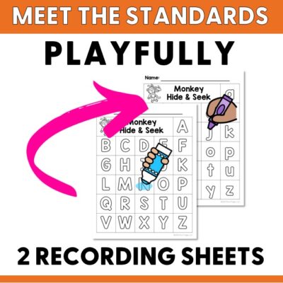 Preschool Circle Time Game: Monkey Alphabet Letter Activities - Pre-K Pages