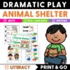 Animal Shelter Dramatic Play Printables for Preschool PreK - Pre-K Pages