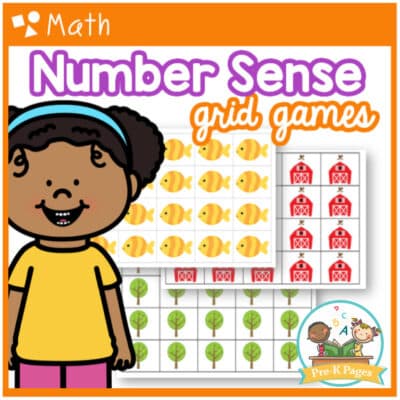 Number Grid Games for Preschool and Kindergarten Students