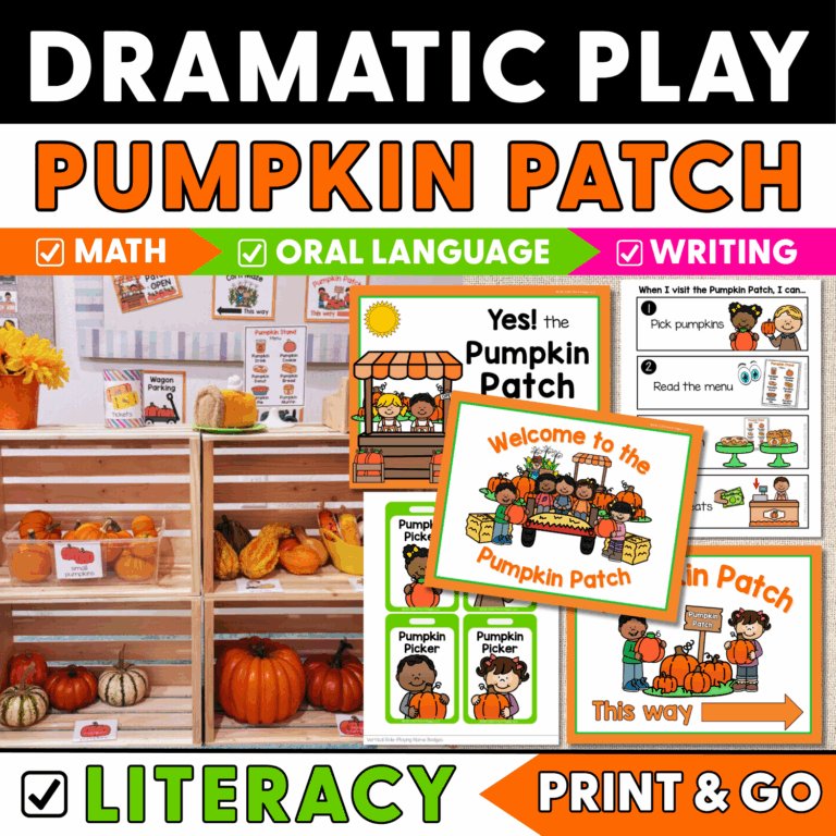 Pumpkin Patch Dramatic Play