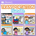 Transportation Bundle - Pre-K Pages