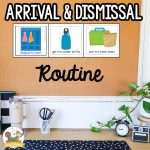 Arrival and Dismissal Routine | Picture Cues - Pre-K Pages
