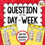 Question of the Day: Are You Wearing? - Pre-K Pages