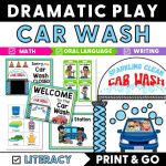 Car Wash Dramatic Play - Pre-K Pages