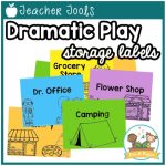 Dramatic Play Storage Labels - Pre-K Pages