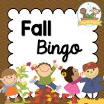 Fall Bingo - Pre-K Pages