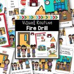 Fire Drill Visual Routine - Pre-K Pages