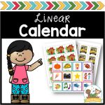 Linear Calendar Kit - Pre-K Pages